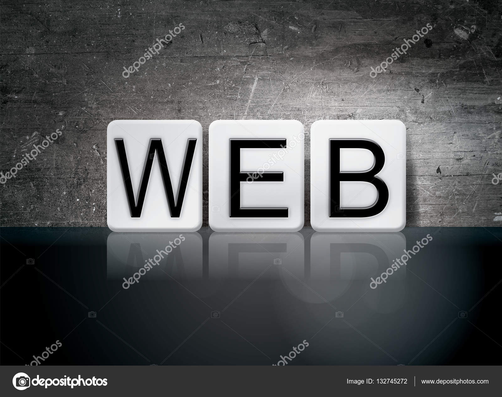 Web Tiled Letters Concept and Theme — Stock Photo © enterlinedesign ...