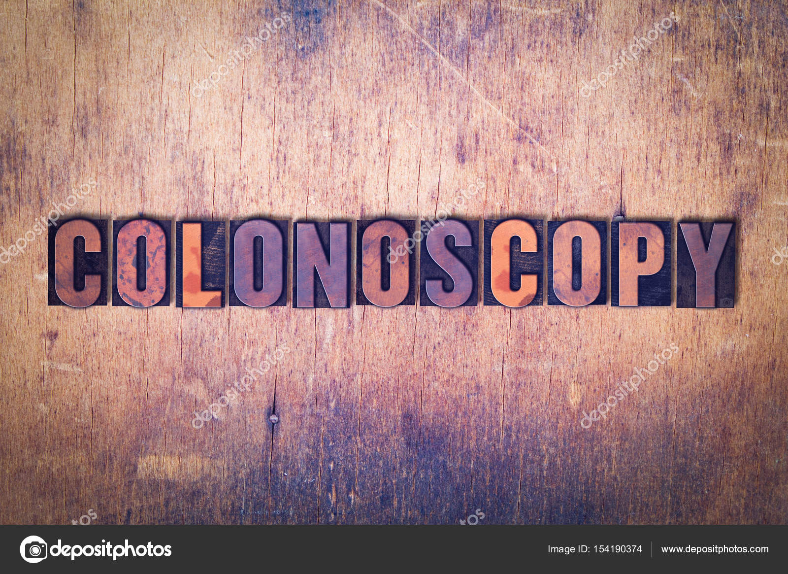 Colonoscopy Concept Painted Watercolor Word Art Stock Photo by ...