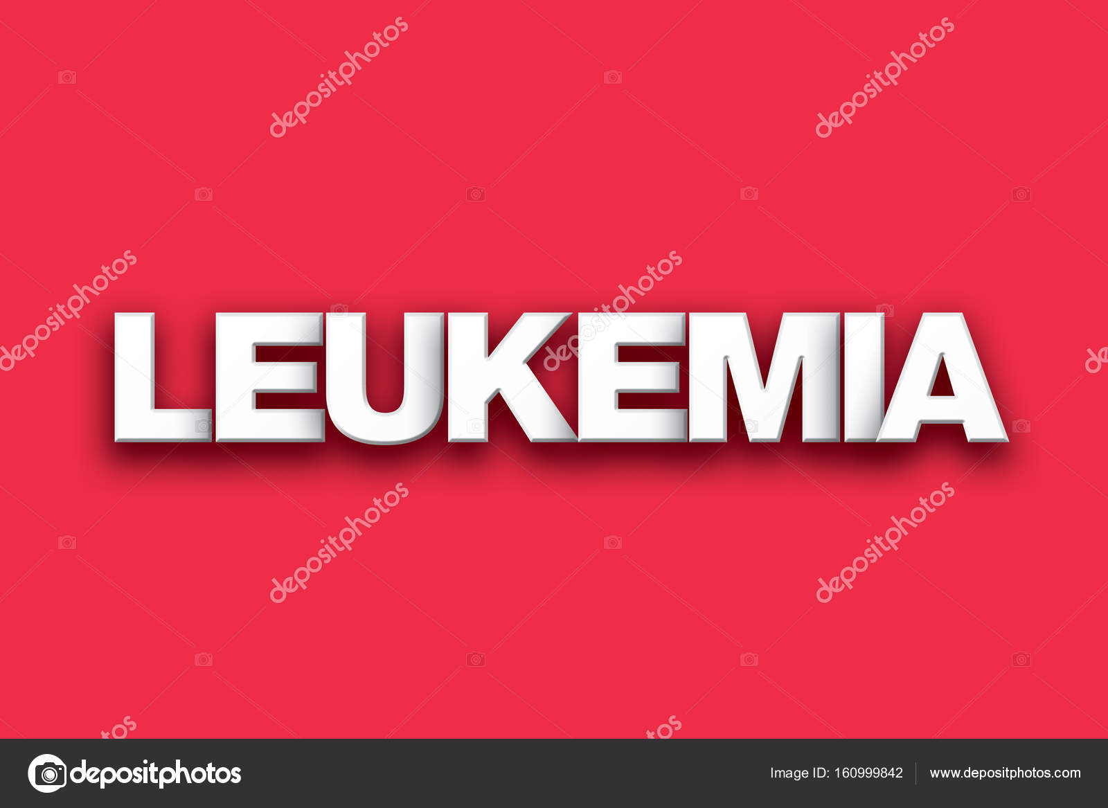 Leukemia Theme Word Art on Colorful Background — Stock Photo ...