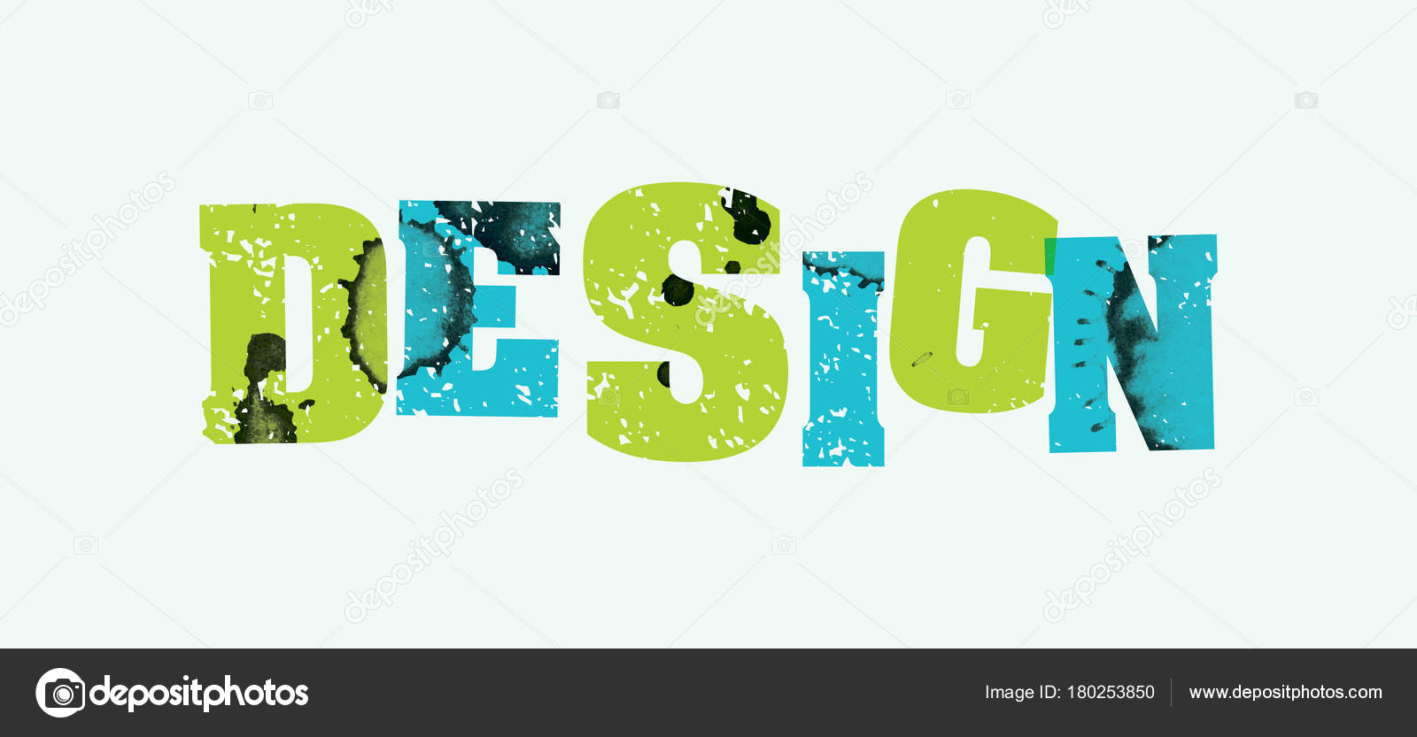 Design Concept Stamped Word Art Illustration Stock Vector Image by ...