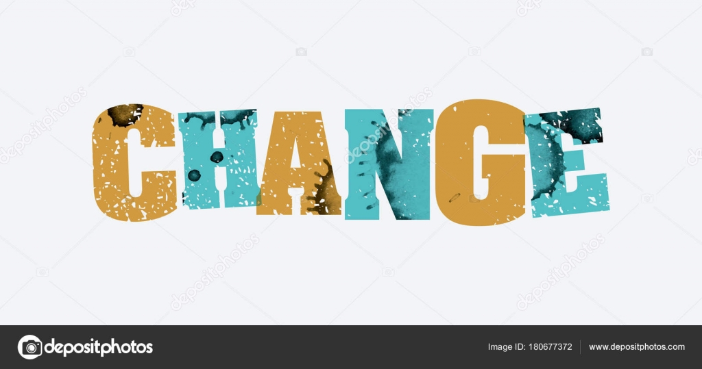 Change Concept Stamped Word Art Illustration Stock Vector by ...