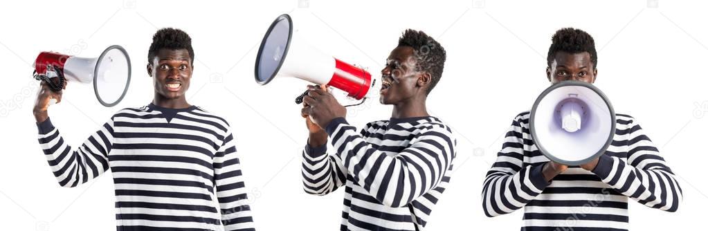 Black man speaking Stock Photos, Royalty Free Black man speaking Images ...