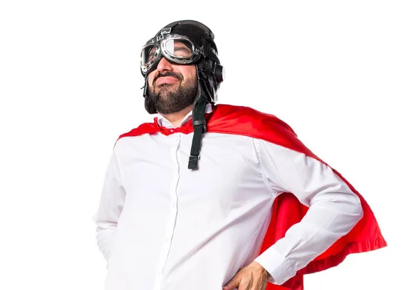 Super hero over white Stock Photo by ©luismolinero 91813772