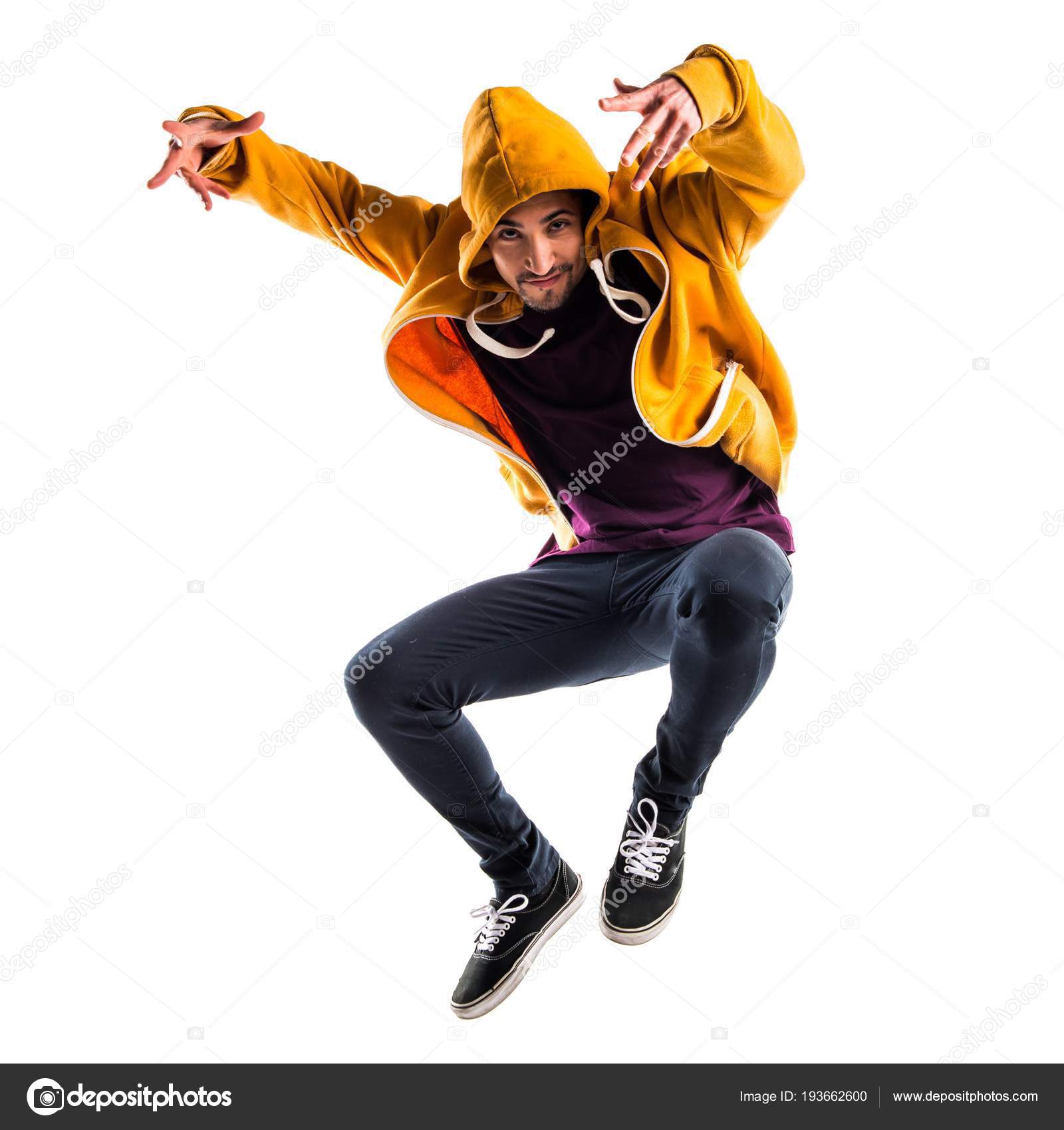 Man dancing street dance Stock Photo by ©luismolinero 193662600