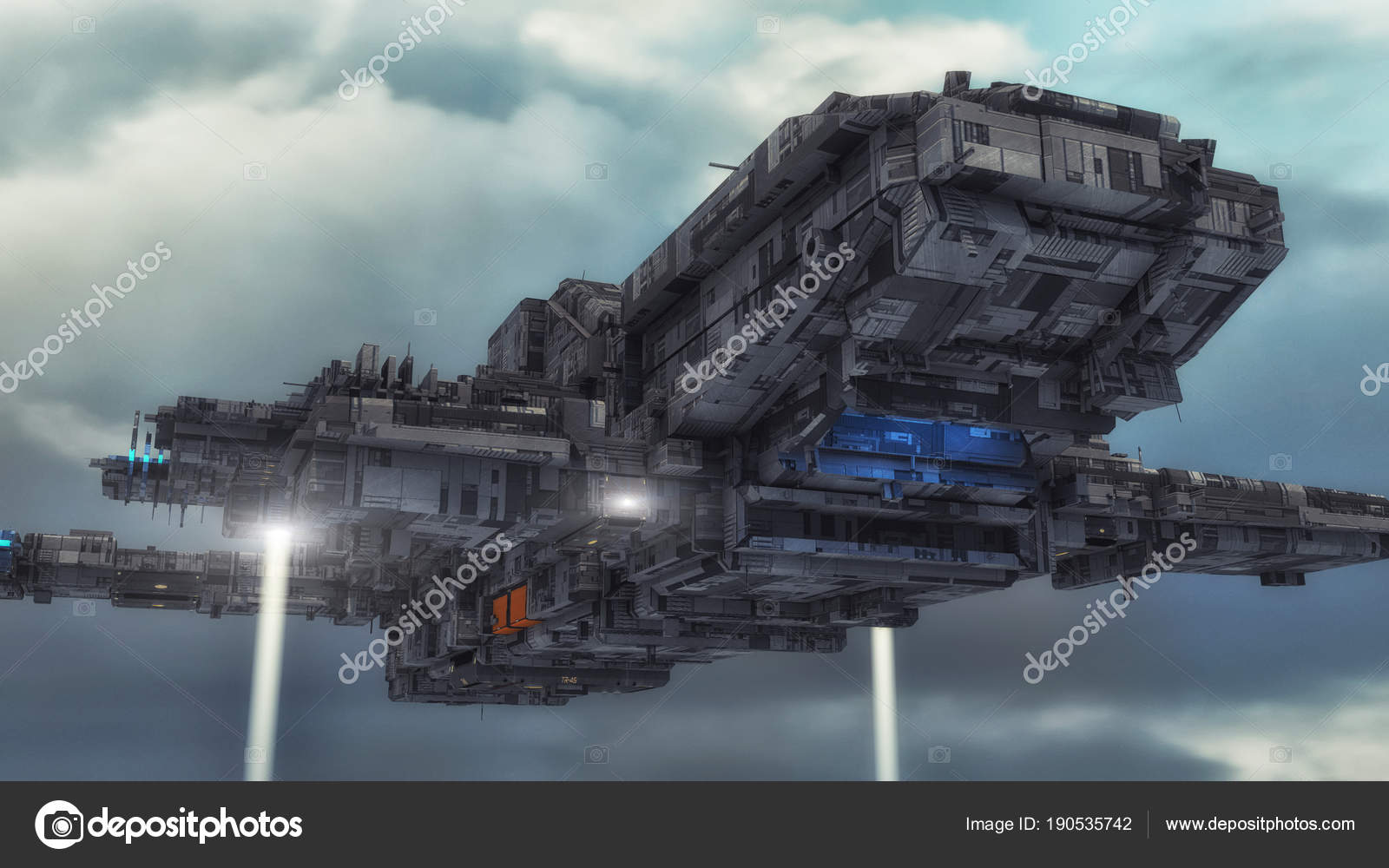 Alien Ship Concept Art