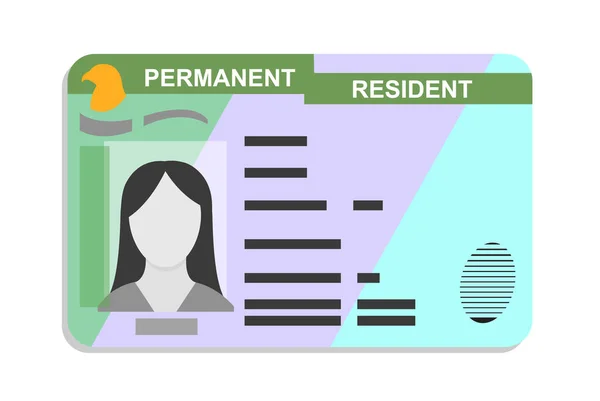 16,896,008 Permanent resident Vector Images | Depositphotos