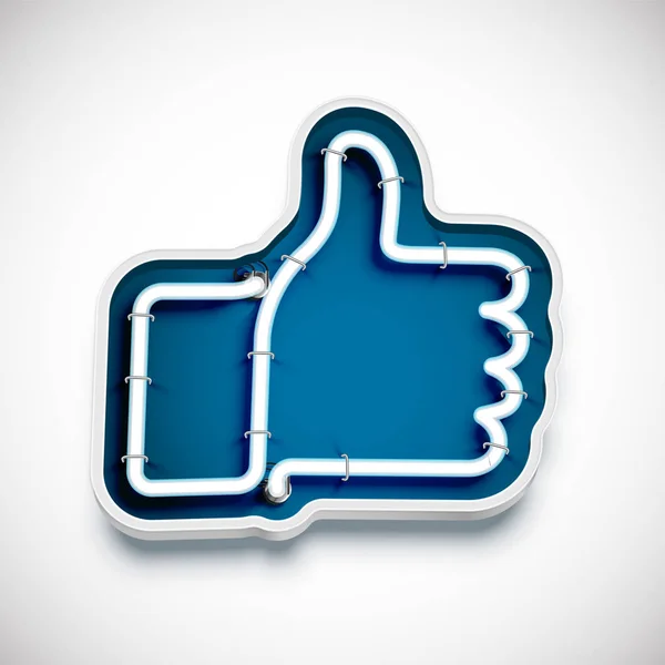 Realistic neon like sign, vector illustration Stock Vector by ©Seby87 ...