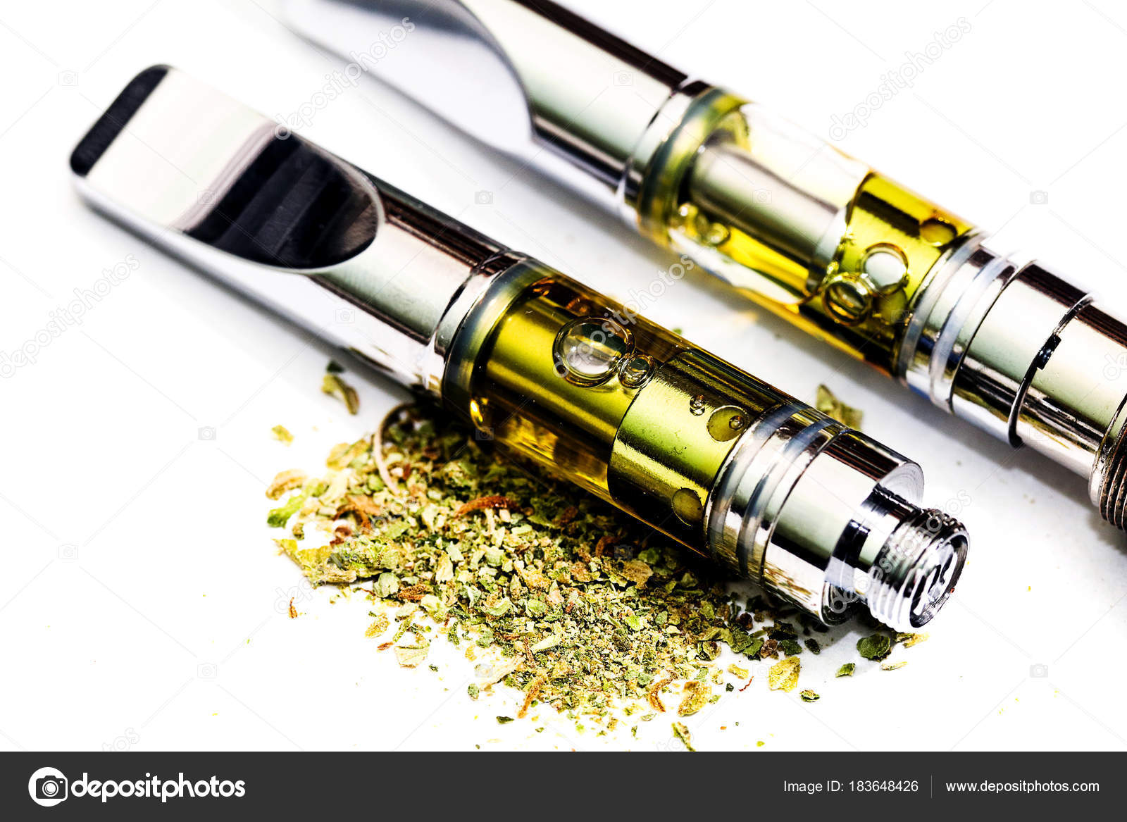 Vape Pen Vaping Marijuana Oil Vaporizador Cannabis — Foto de stock ...