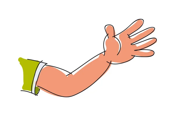 Tangan kartun Vektor Stok, Ilustrasi Tangan kartun Bebas Royalti ...