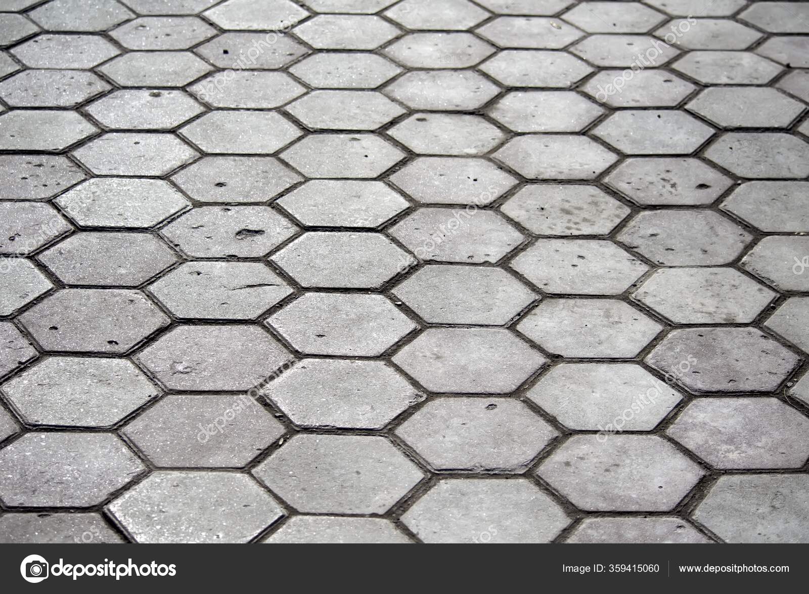 Paving Slabs Form Honeycombs — Stock Photo © Afoto45 #359415060