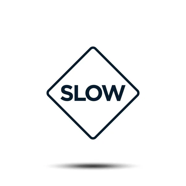 Go slow signage Vector Art Stock Images | Depositphotos