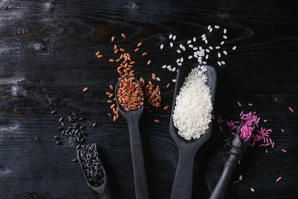 Variety of colorful rice Stock Photo by ©NatashaBreen 148728013