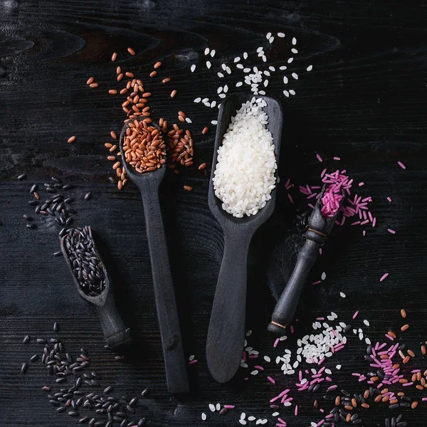 Variety of colorful rice Stock Photo by ©NatashaBreen 148728013