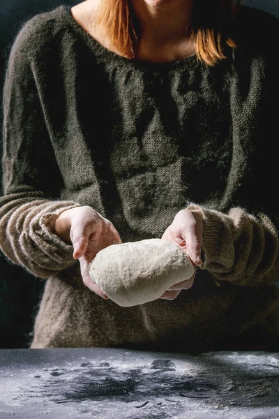 Girl making bread Stock Photos, Royalty Free Girl making bread Images ...
