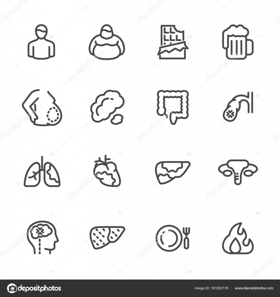 Visceral fat or abdominal fat storing in belly and internal orga Stock ...