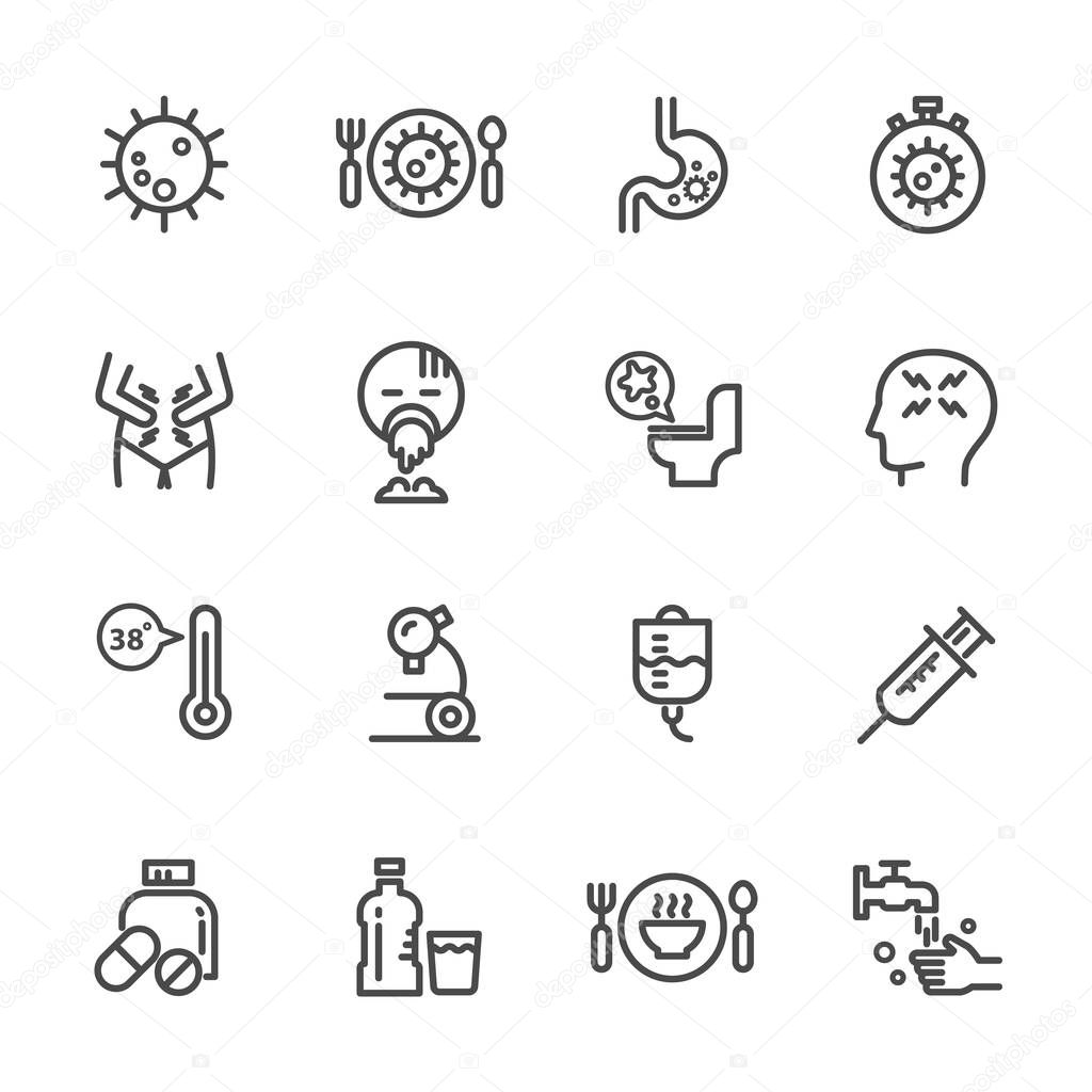 Causas y s ntomas de la infecci n por norovirus, tratamiento. Vector li 2024