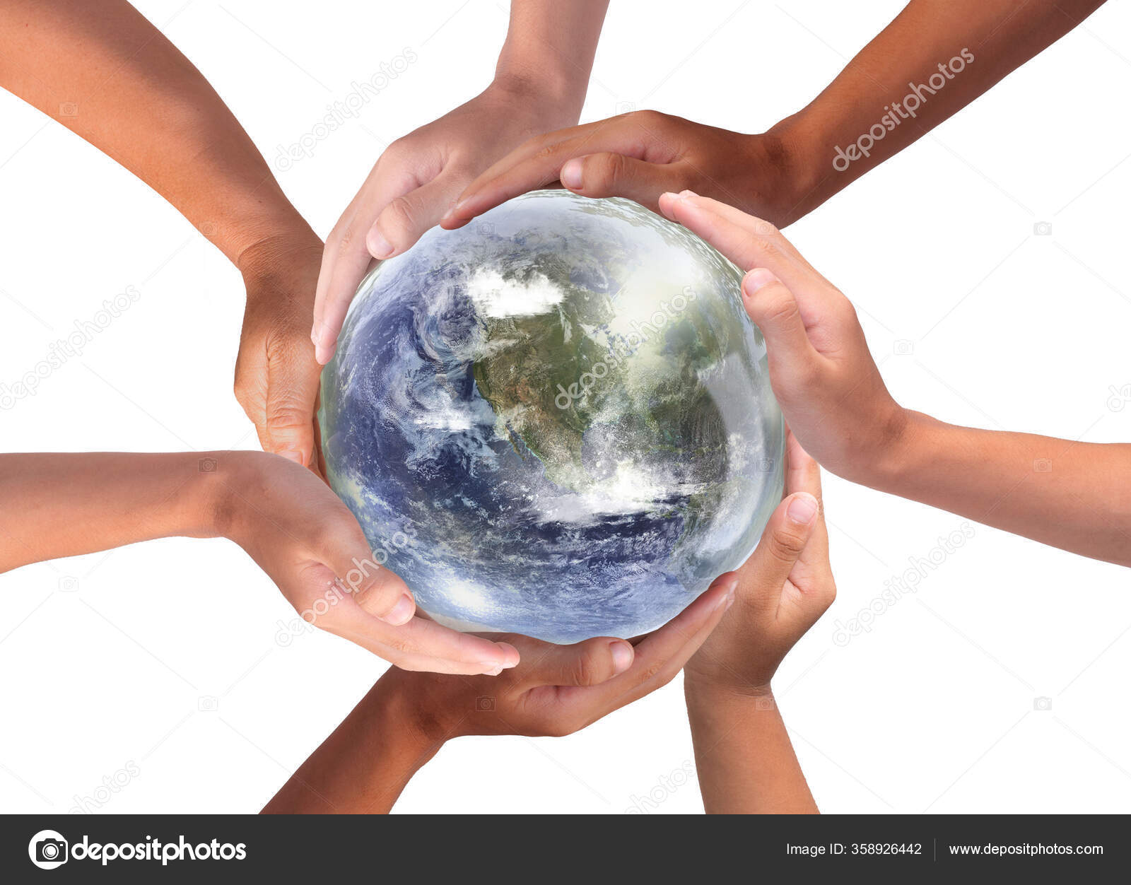 Unity Hands Earth