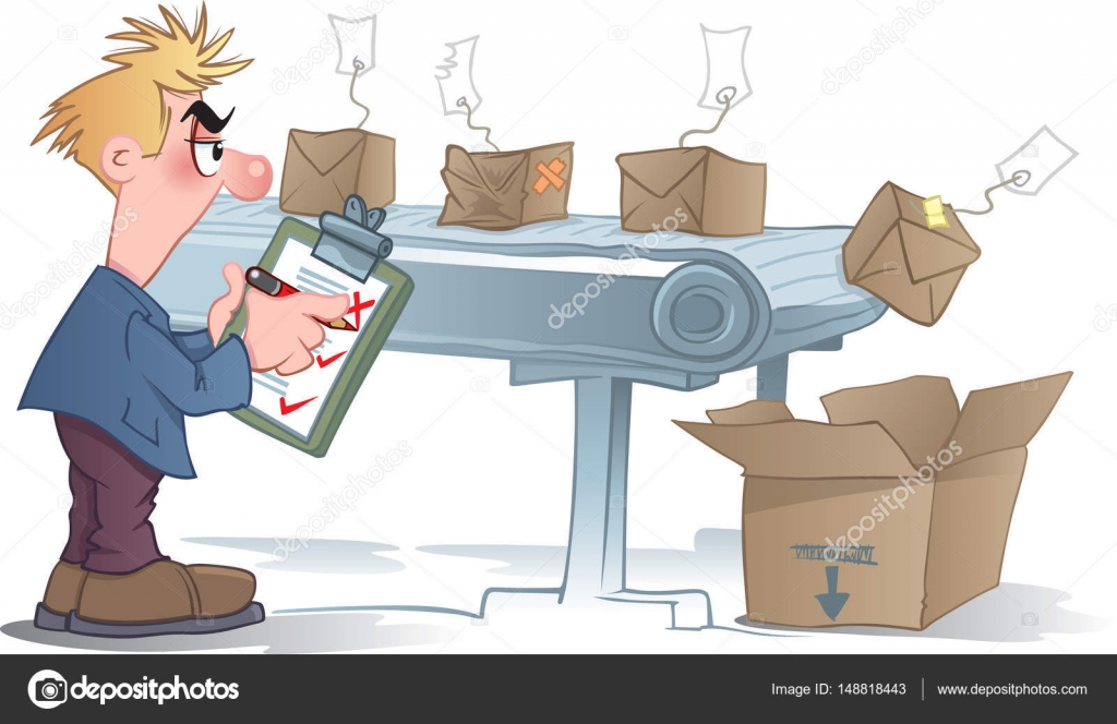 Inspección de control de calidad Vector de stock #148818443 de ...