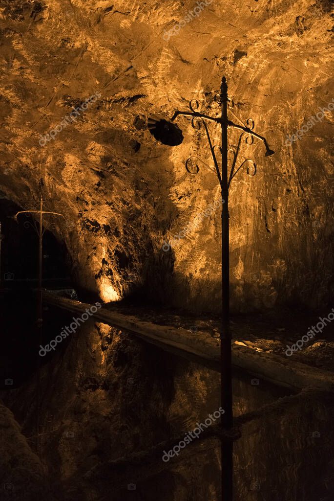 Nemocon, Cundinamarca / Colombia; 24 de marzo de 2018: espejo de agua y ...