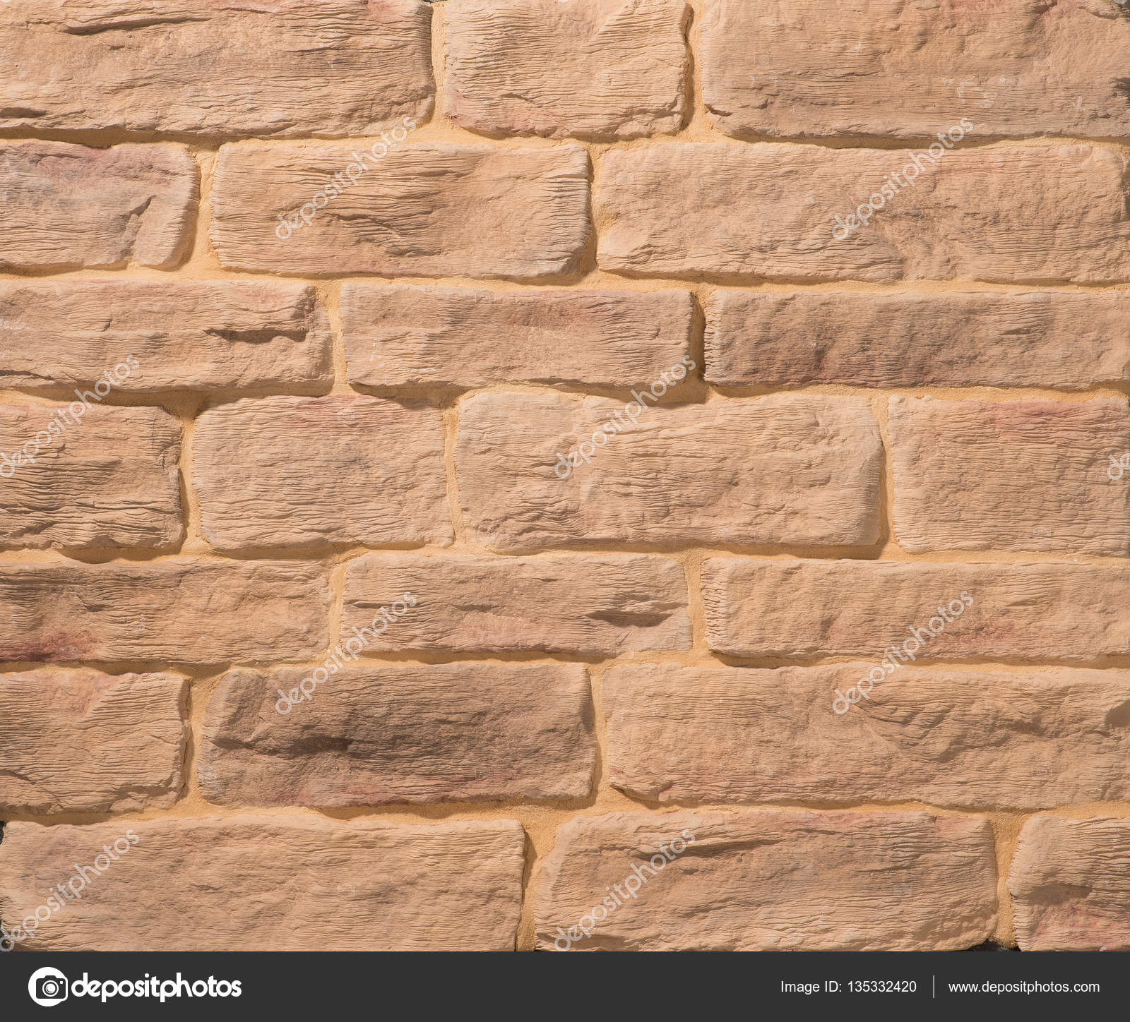 Stone and brick masonry walls Stock Photo by ©SergValen 135332420