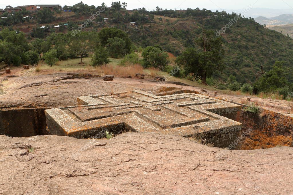 Las esculturas rupestres Iglesias de Lalibela en Etiopía 2023