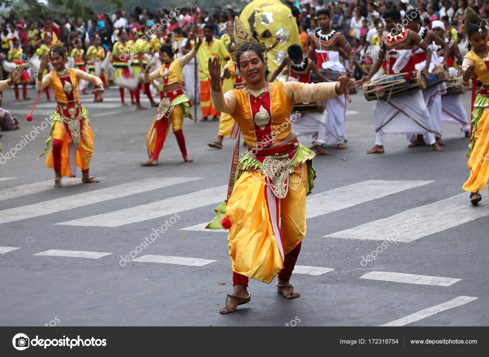 Tooth festival procession of Kandy in Sri Lanka – Stock Editorial Photo ...