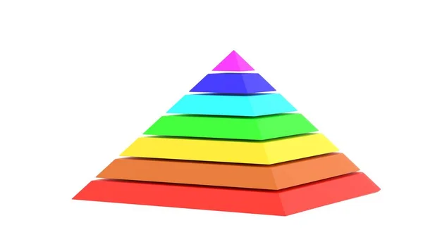 Color layered pyramid. Vector illustration — Stock Vector © RealVector ... Color layered pyramid. Vector illustration — Stock Vector © RealVector ...