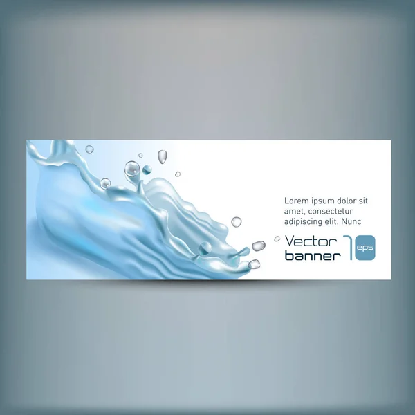 23,205,124 Water banner Vector Images | Depositphotos