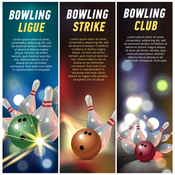 100,000 Bowling poster Vector Images | Depositphotos