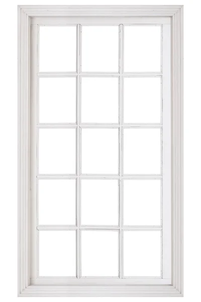 White Wooden Window Frame