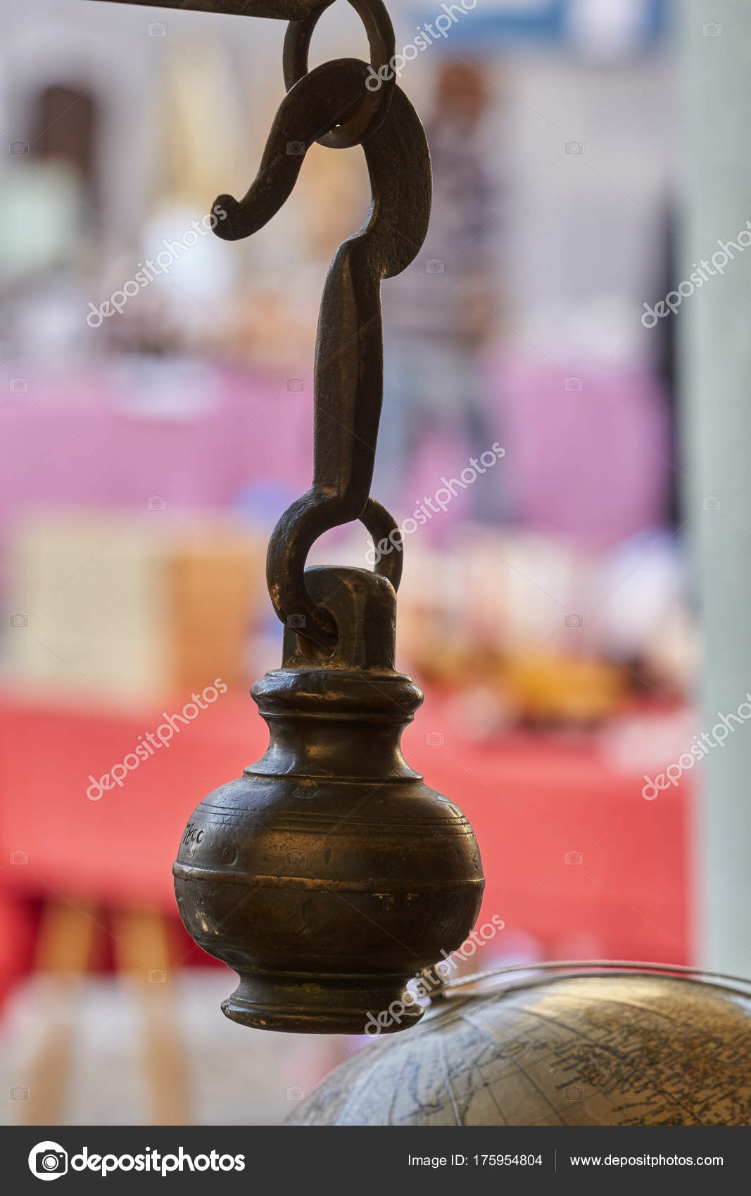 Old Weight Hand Scale — Stock Photo © spetenfina #175954804