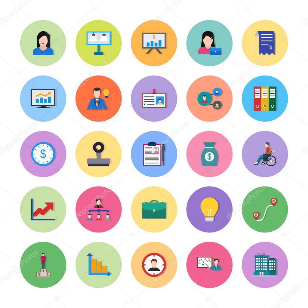 Conjunto de 25 iconos de negocio para uso personal y comercial... 2023