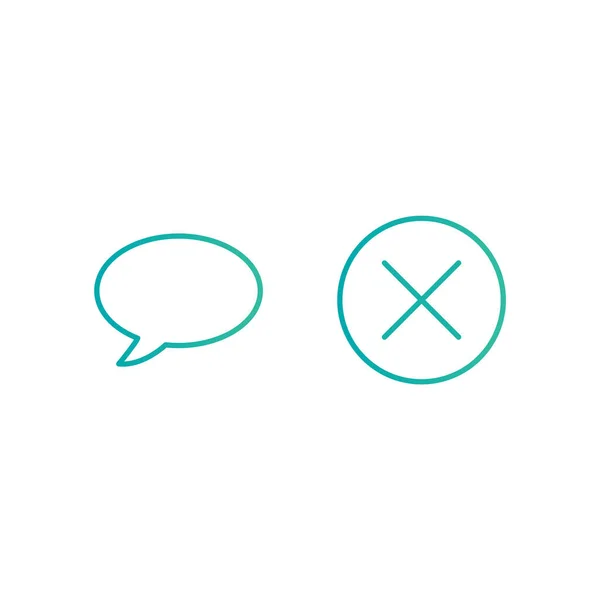 100,000 Conversation error outline icon Vector Images | Depositphotos