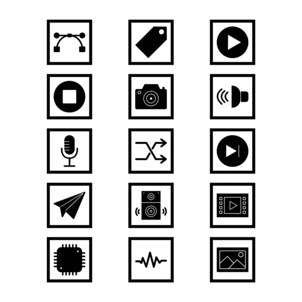 100,000 Medien piktogramm Vector Images | Depositphotos