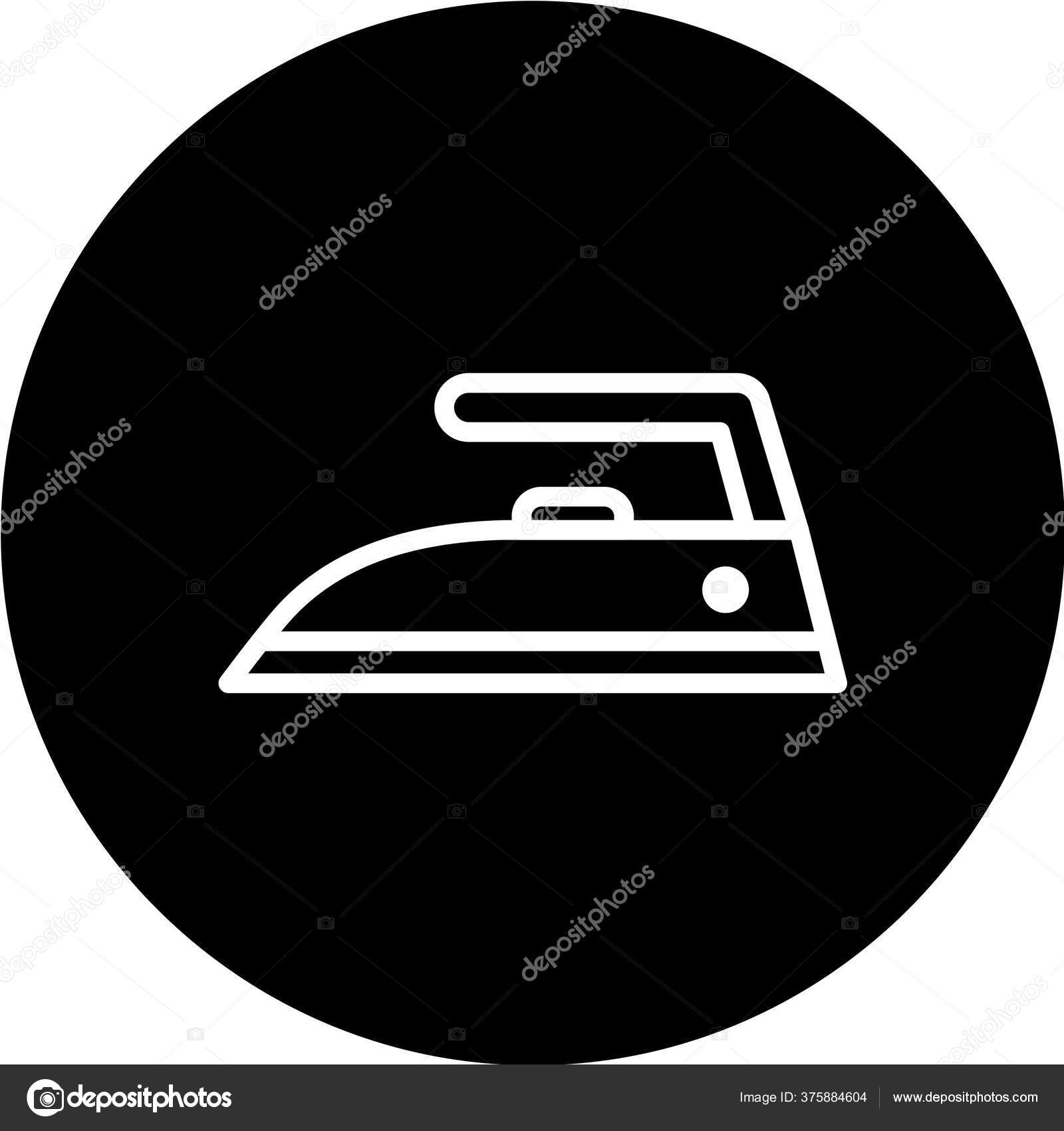 Iron Vector Illustration Simple Icon Stock Vector Image by ©IYIKON ...