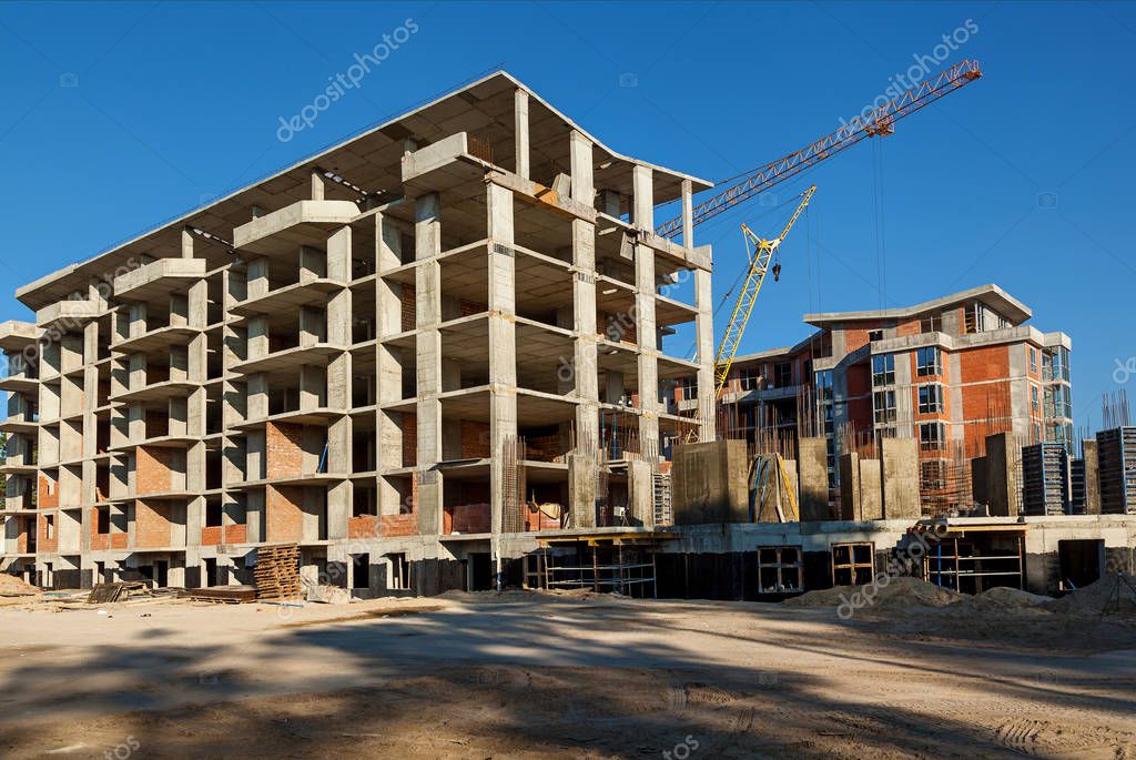 Diseño del refuerzo del marco de refuerzo para la casa del marco de hormigón, casa de ladrillo ...