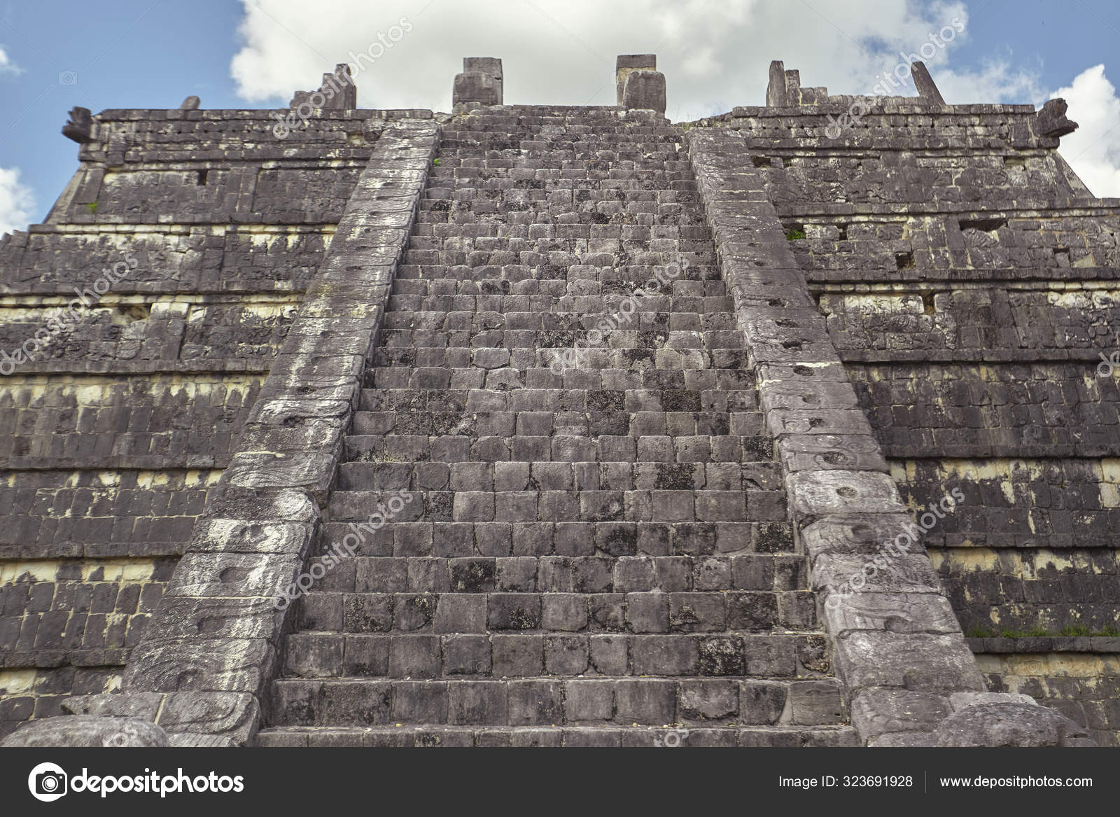 Front View One Pyramid Stock Photo by ©YAYImages 323691928