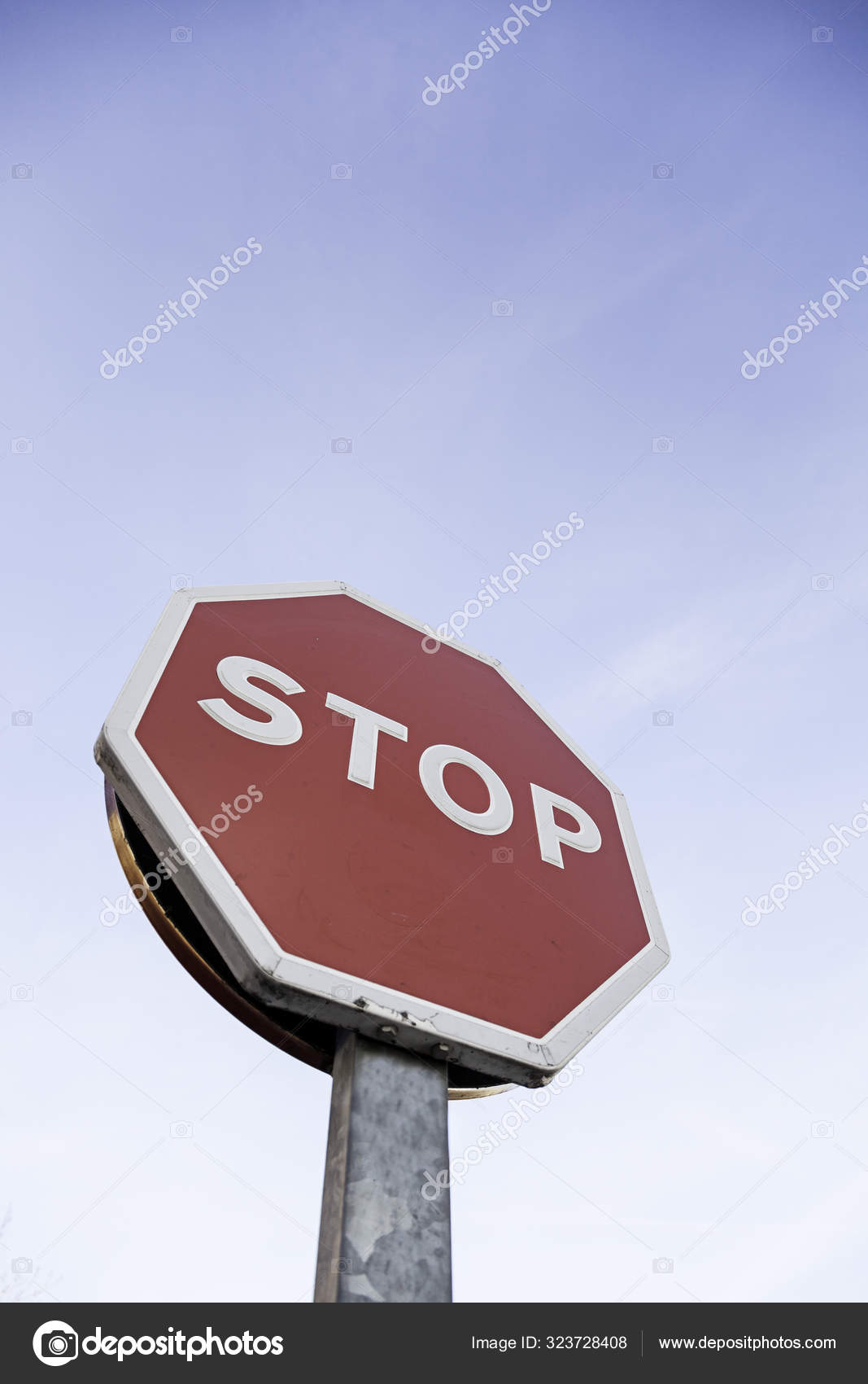 Stop Sign Outdoors Detail Information Signal Highway Traffic Signal ...