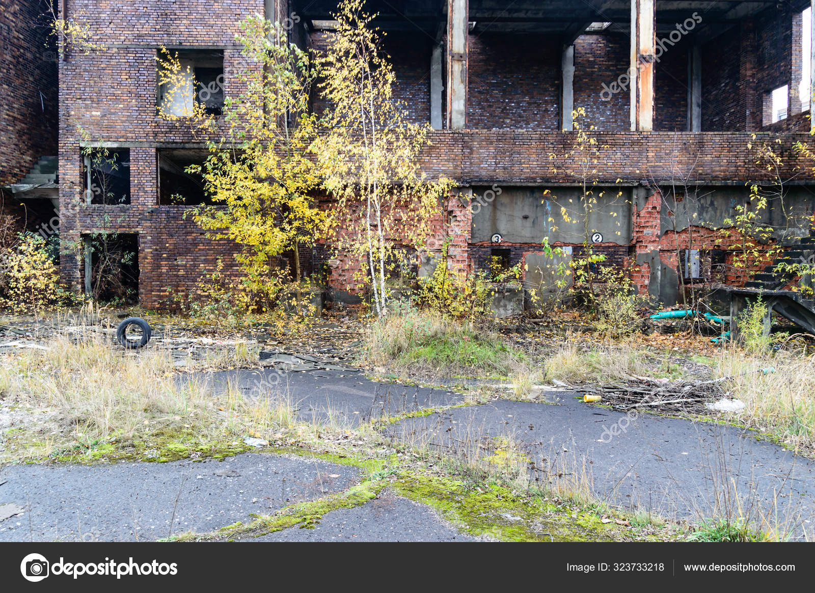 Ruins Very Heavily Polluted Industrial Factory Place Known One Most ...