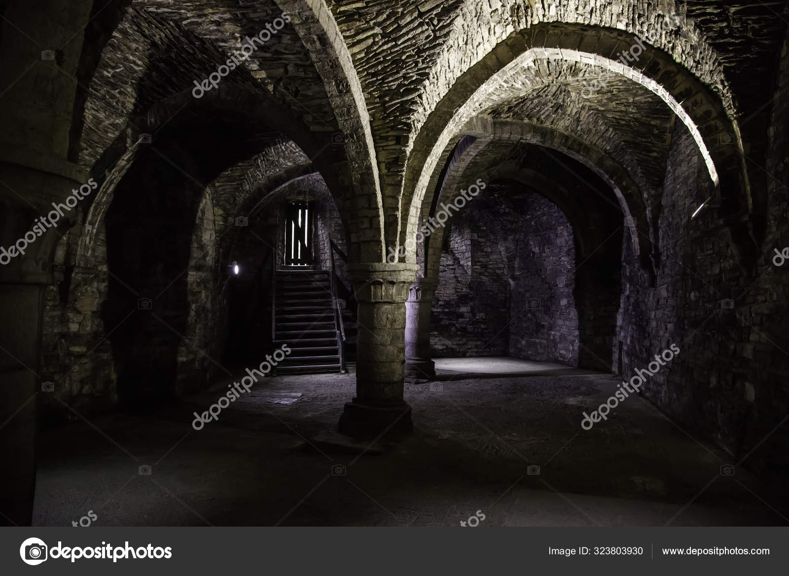 Interior Old Historical Building Detail Ancient History — Stock Photo ...
