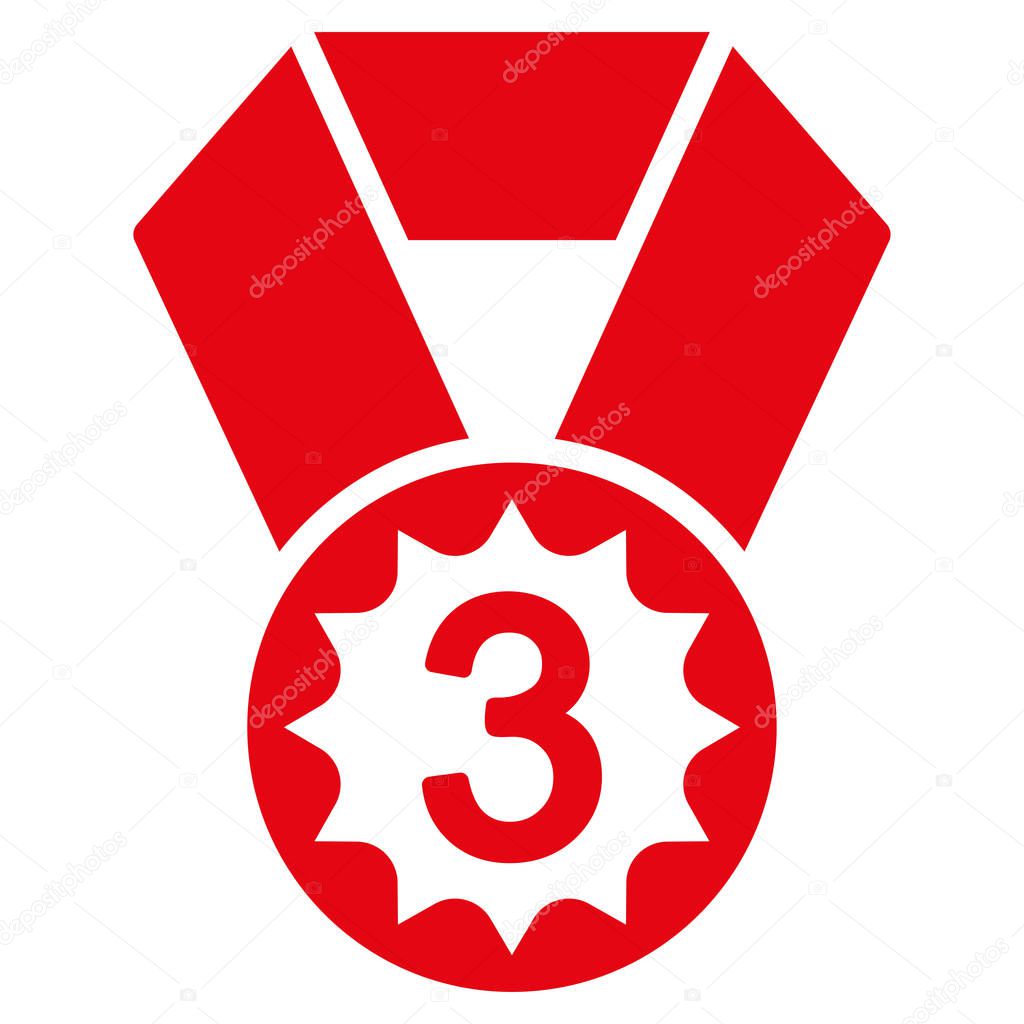 Icono del tercer lugar de Competition & Success Bicolor Icon Set ...