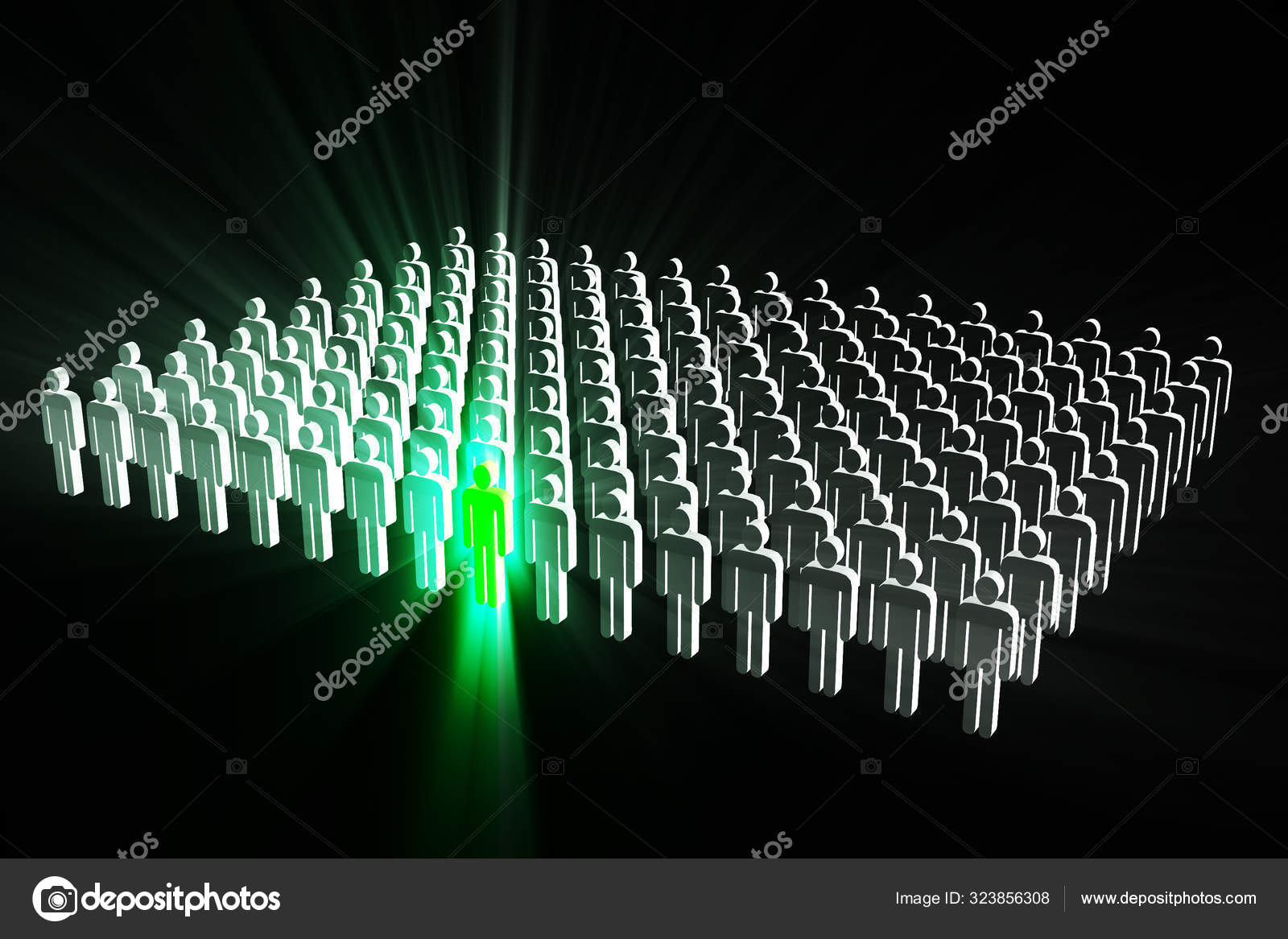 Special Individual Concept Art Abstract — Stock Photo © YAYImages ...