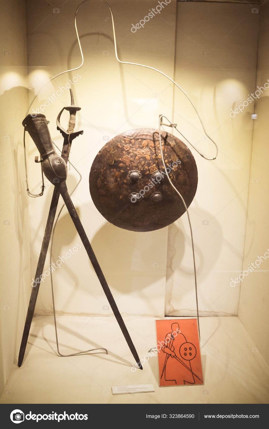 Red Fort Museum Arms Weapons New Delhi Jul 2018 Arms Stock Photo by ...