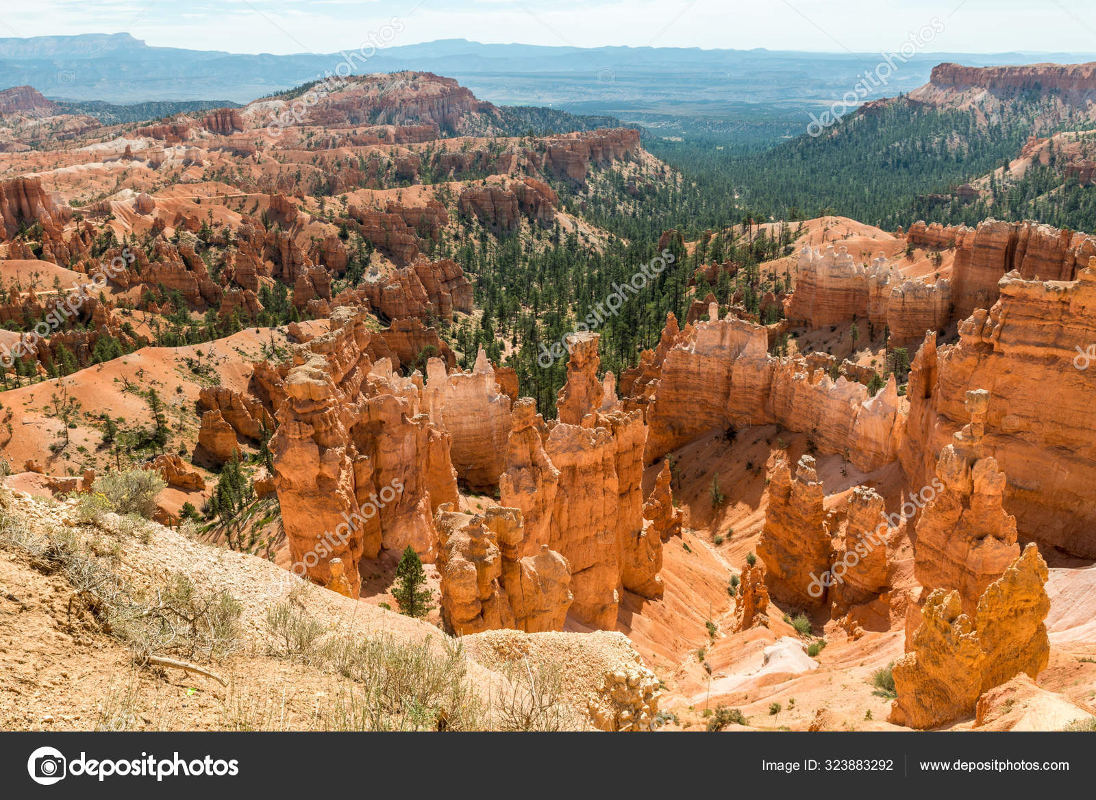 View Bryce Amphitheater Sunrise Point Bryce Canyon National Park Utah ...