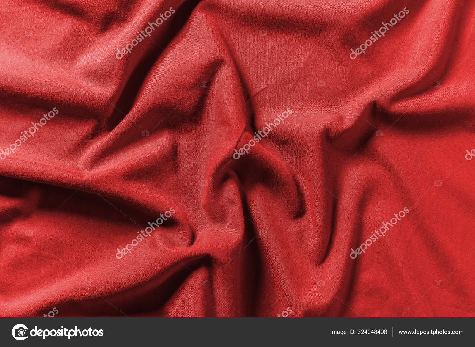 Red Fabric Crease Material Texture Background Stock Photo by ©YAYImages ...