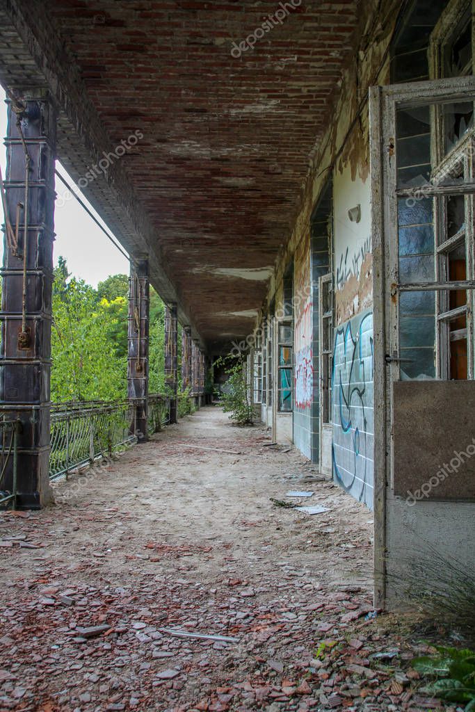 Ruinas de Beelitz-Heilsttten lugar perdido Berlín Brandenburgo 2023
