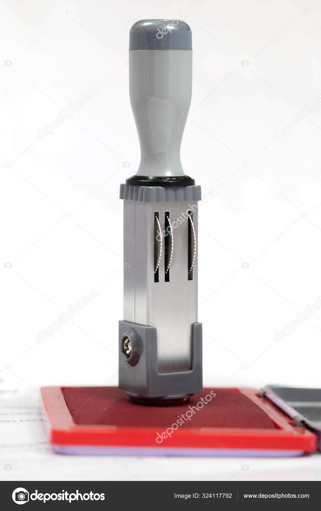 Rubber Stamp Red Ink Stock Photo by ©YAYImages 324117792