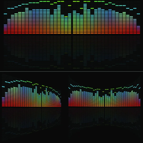 Music Sound Wave Spectrum Analyzer Stock Vector Image by ©vittore #4135595