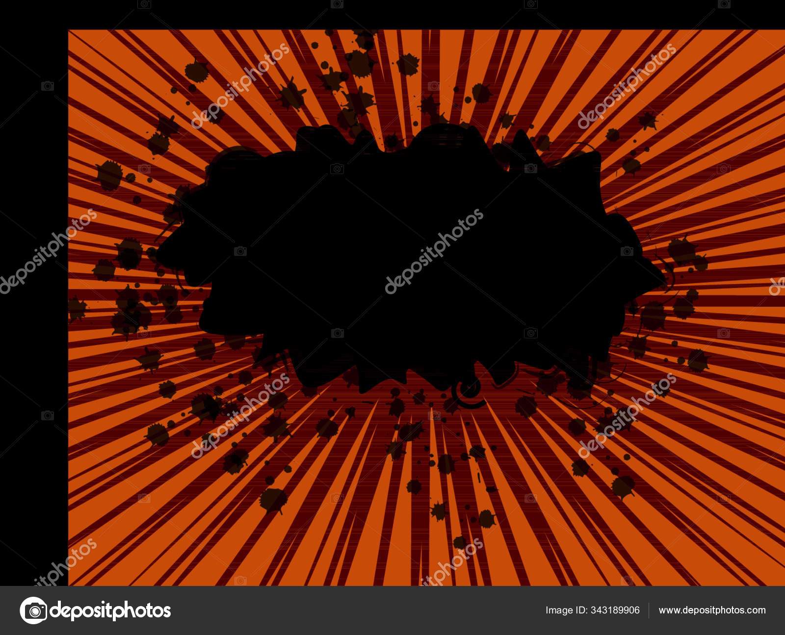 Blue Explosion White Background Vector Illustration Stock Vector Image ...