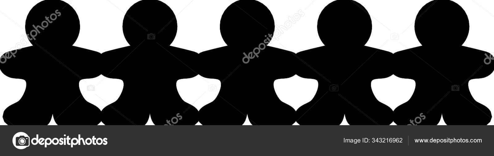 Human Body Shape Figure Vector File Very Easy Edit Applicable Stock ...